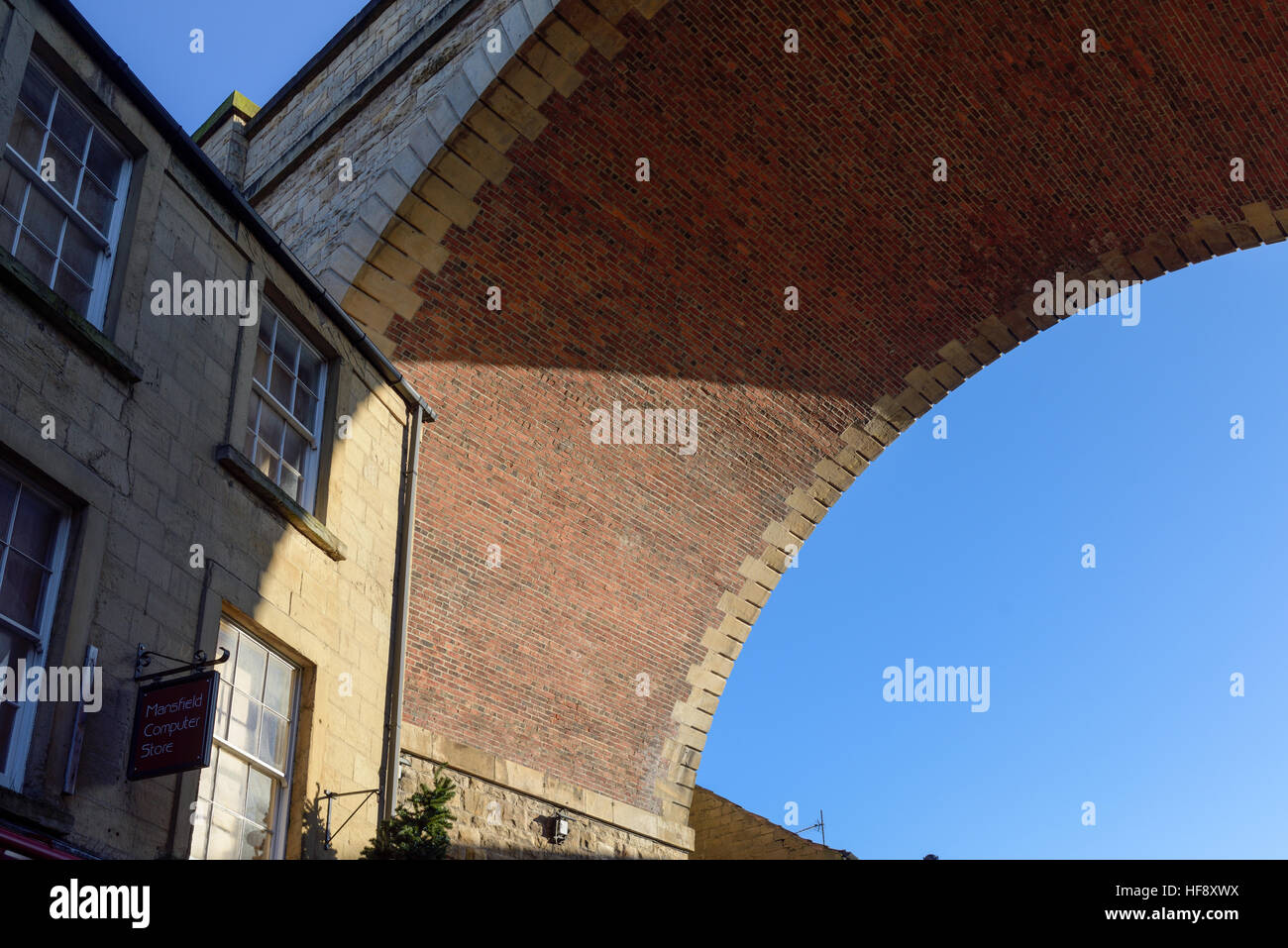 Nottinghamshire Market town of Mansfield,UK Stock Photo - Alamy