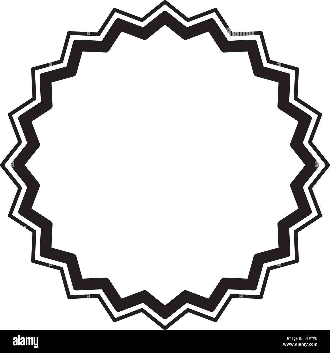 Elegant circular frame icon vector hi-res stock photography and images ...