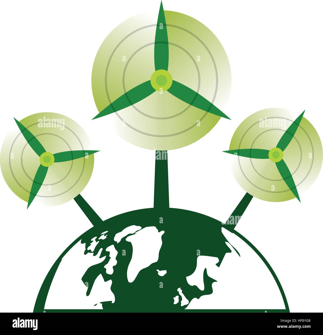 Turbine watts Stock Vector Images - Alamy