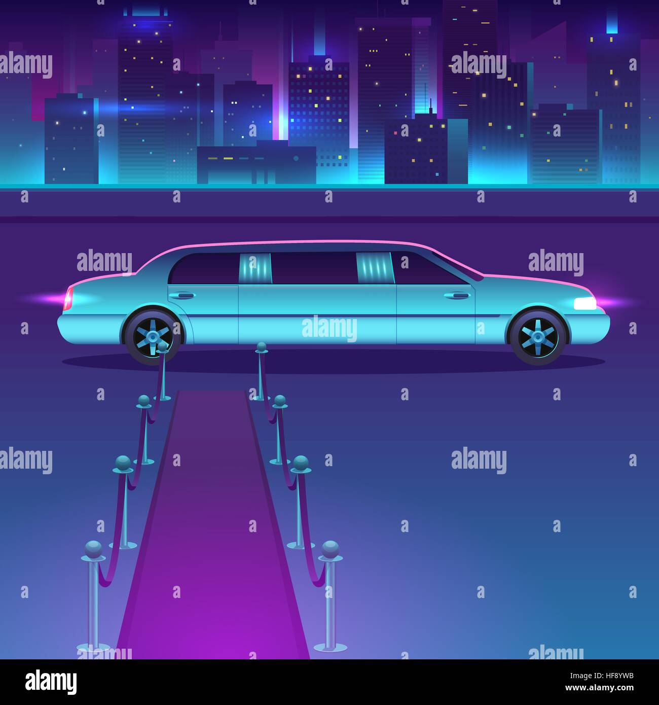 Luxury limo Stock Vector Images - Alamy