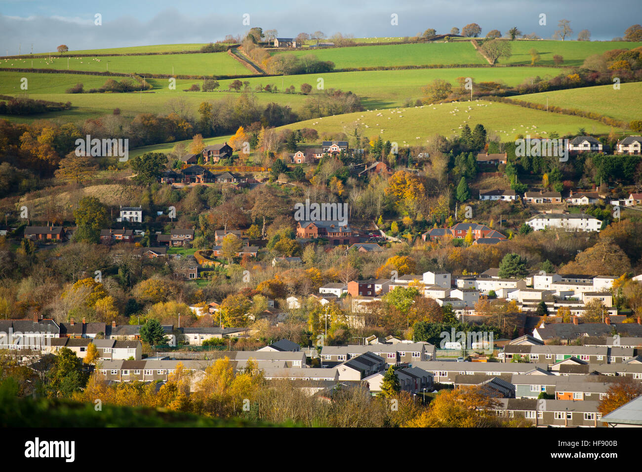 Newtown market town hi-res stock photography and images - Alamy