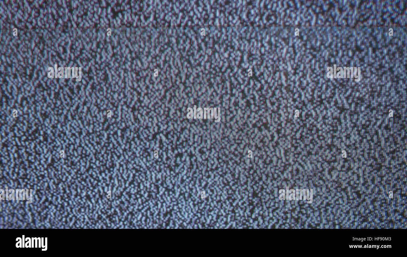 Television signal tv flicker noise screen with static caused a by bad ...