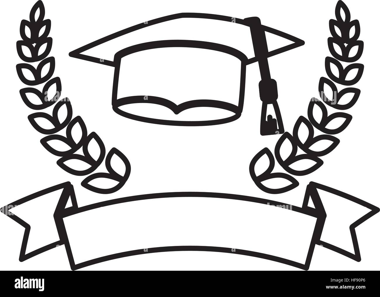 Isolated graduation hat icon vector illustration graphic design Stock ...