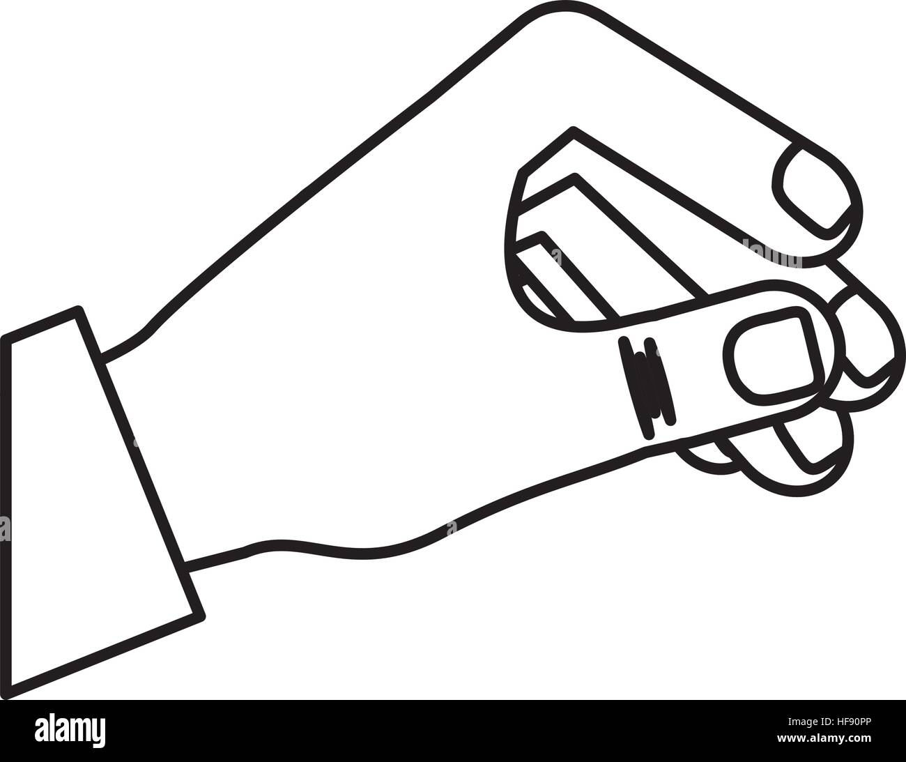 Hand holding something icon vector illustration graphic design Stock ...