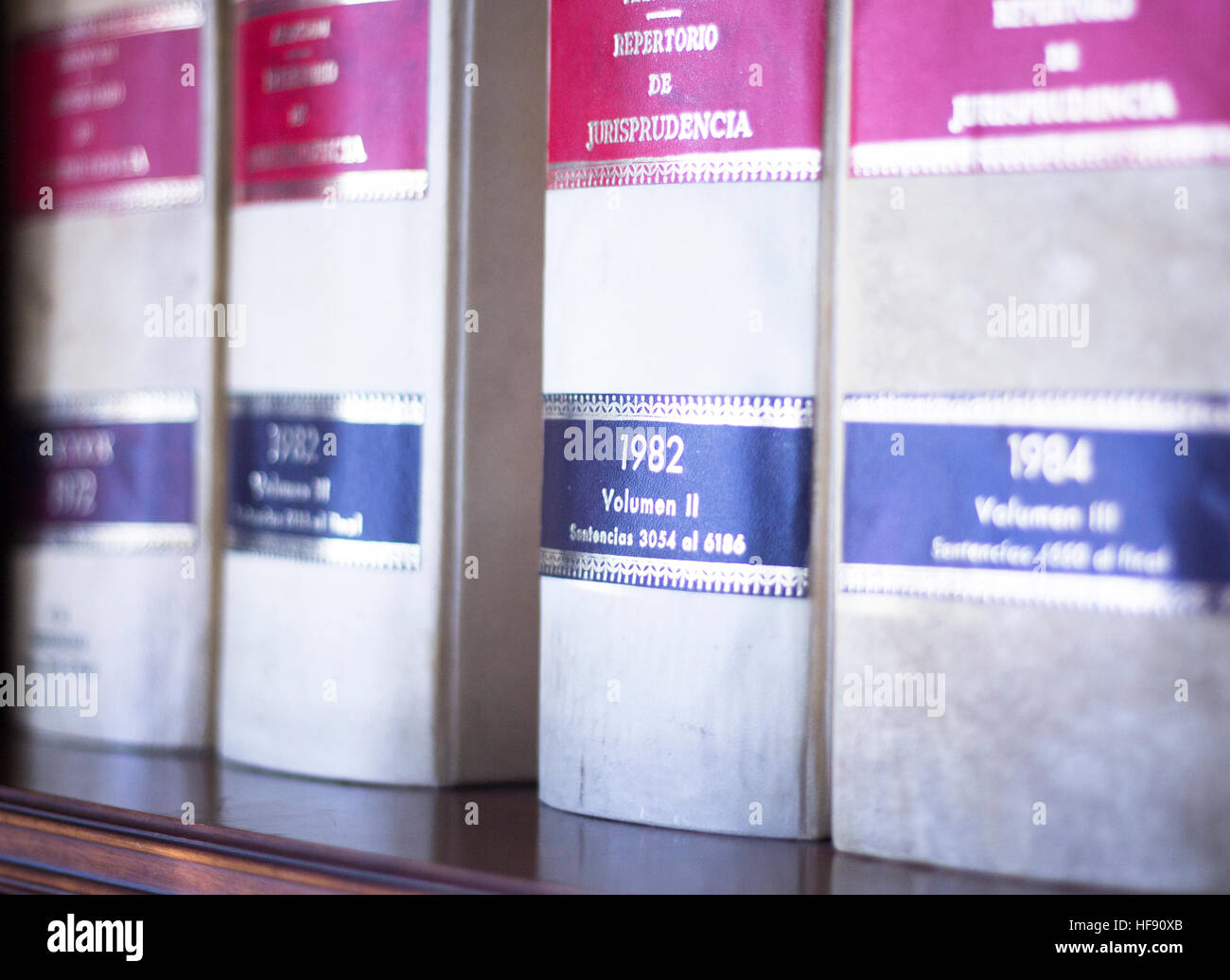 Old legal books law reports on shelves of law offices of attorneys and ...