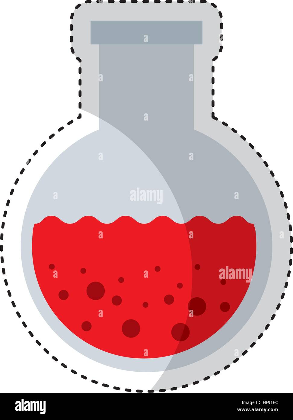 tube test isolated icon vector illustration design Stock Vector Image ...