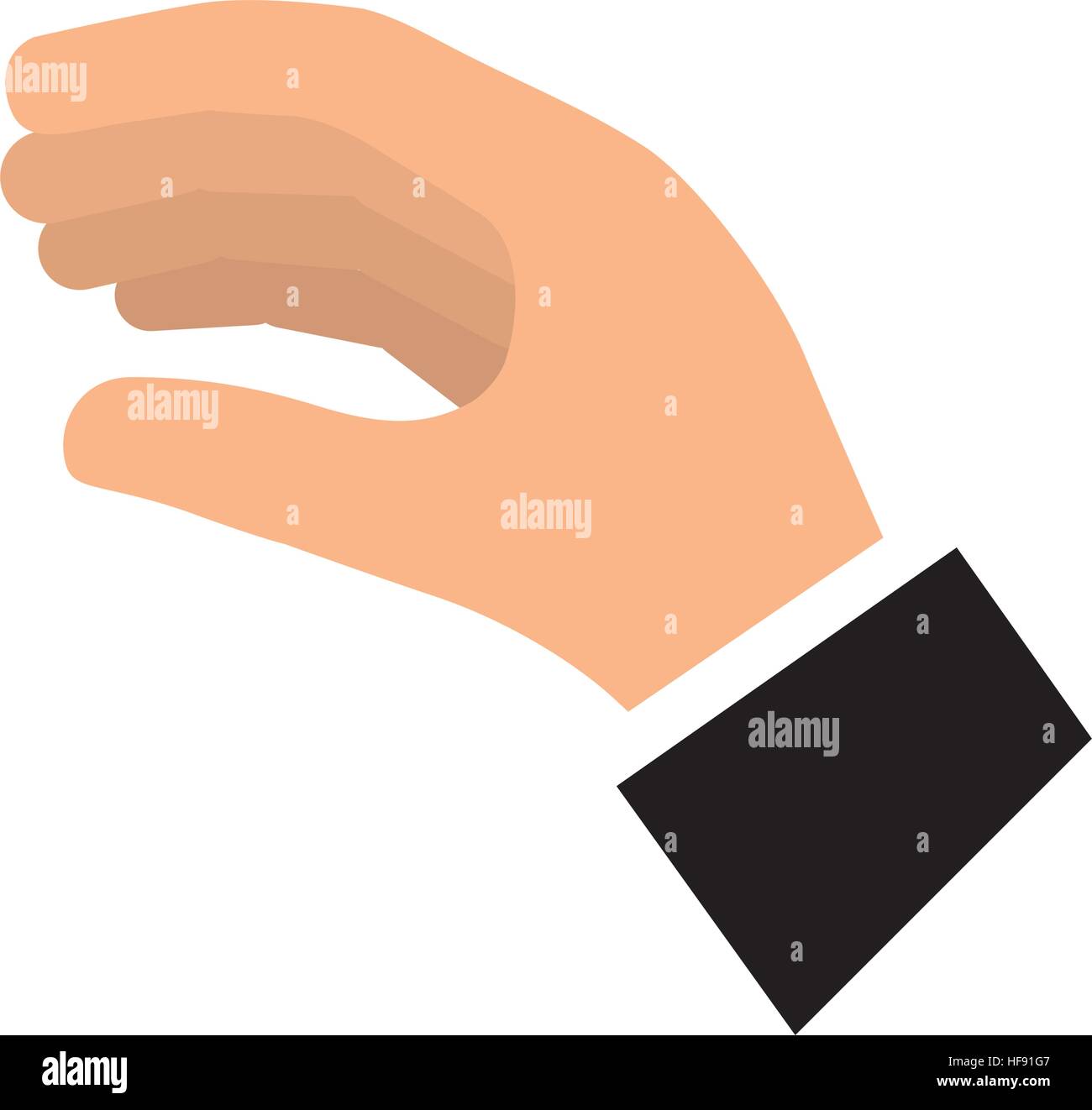 Hand holding something icon vector hi-res stock photography and images ...