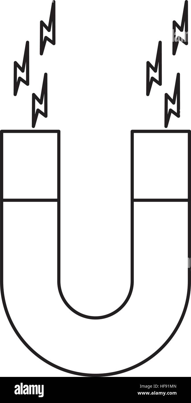 magnet laboratory isolated icon vector illustration design Stock Vector ...