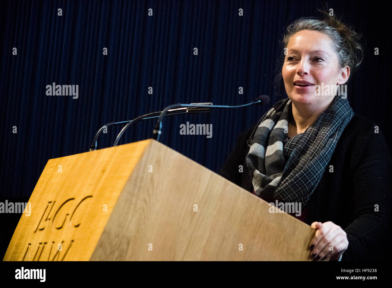 ALISON BASKERVILLE, documentary photographer speaking at the Lens ...