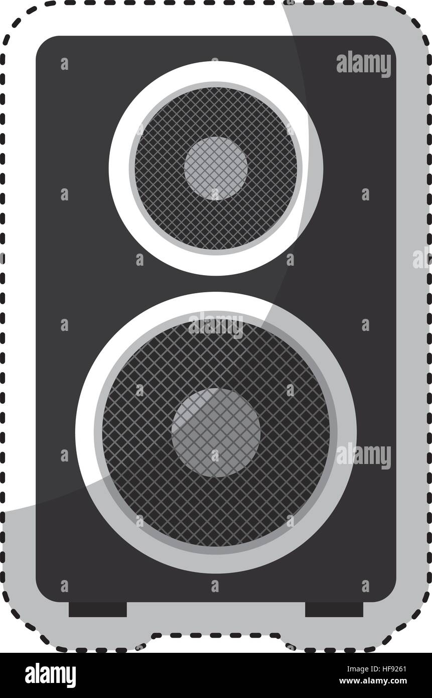 speaker audio device icon vector illustration design Stock Vector Image ...
