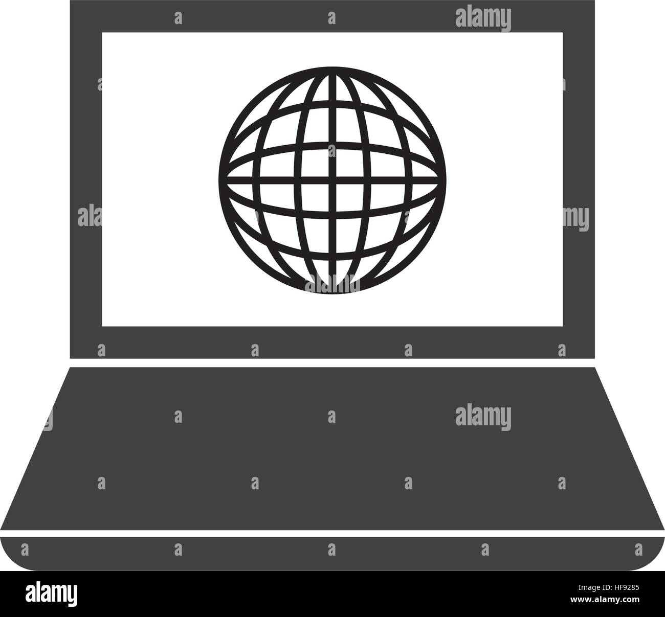 Laptop computer technology Stock Vector Image & Art - Alamy