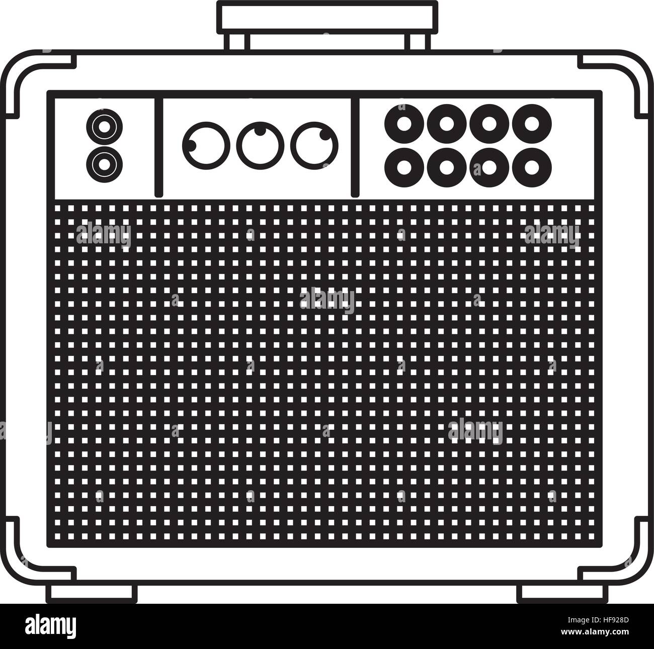 audio console professional icon vector illustration design Stock Vector ...