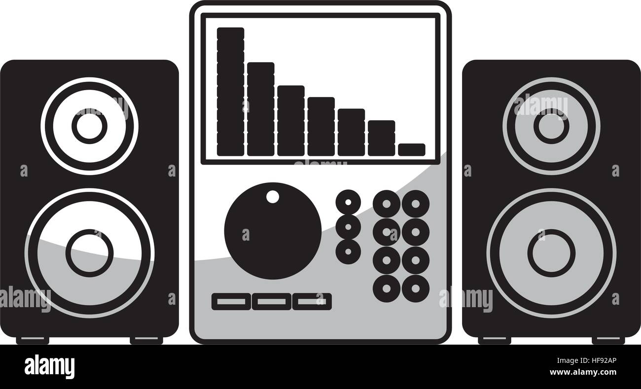 audio console professional icon vector illustration design Stock Vector ...