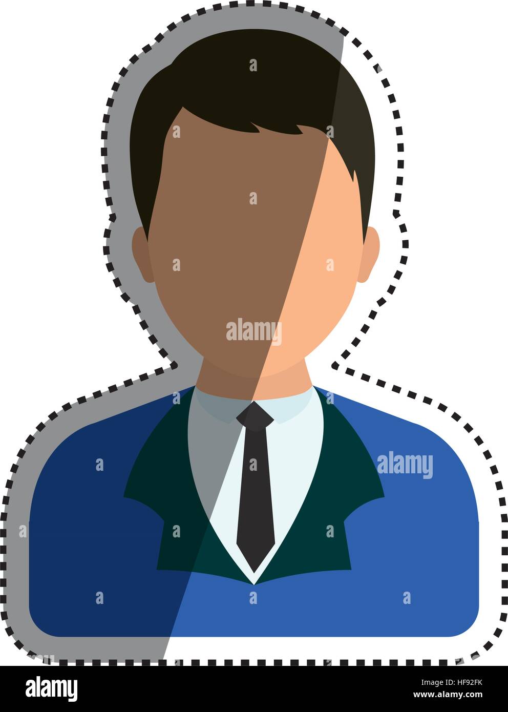 Businessman executive profile Stock Vector Image & Art - Alamy