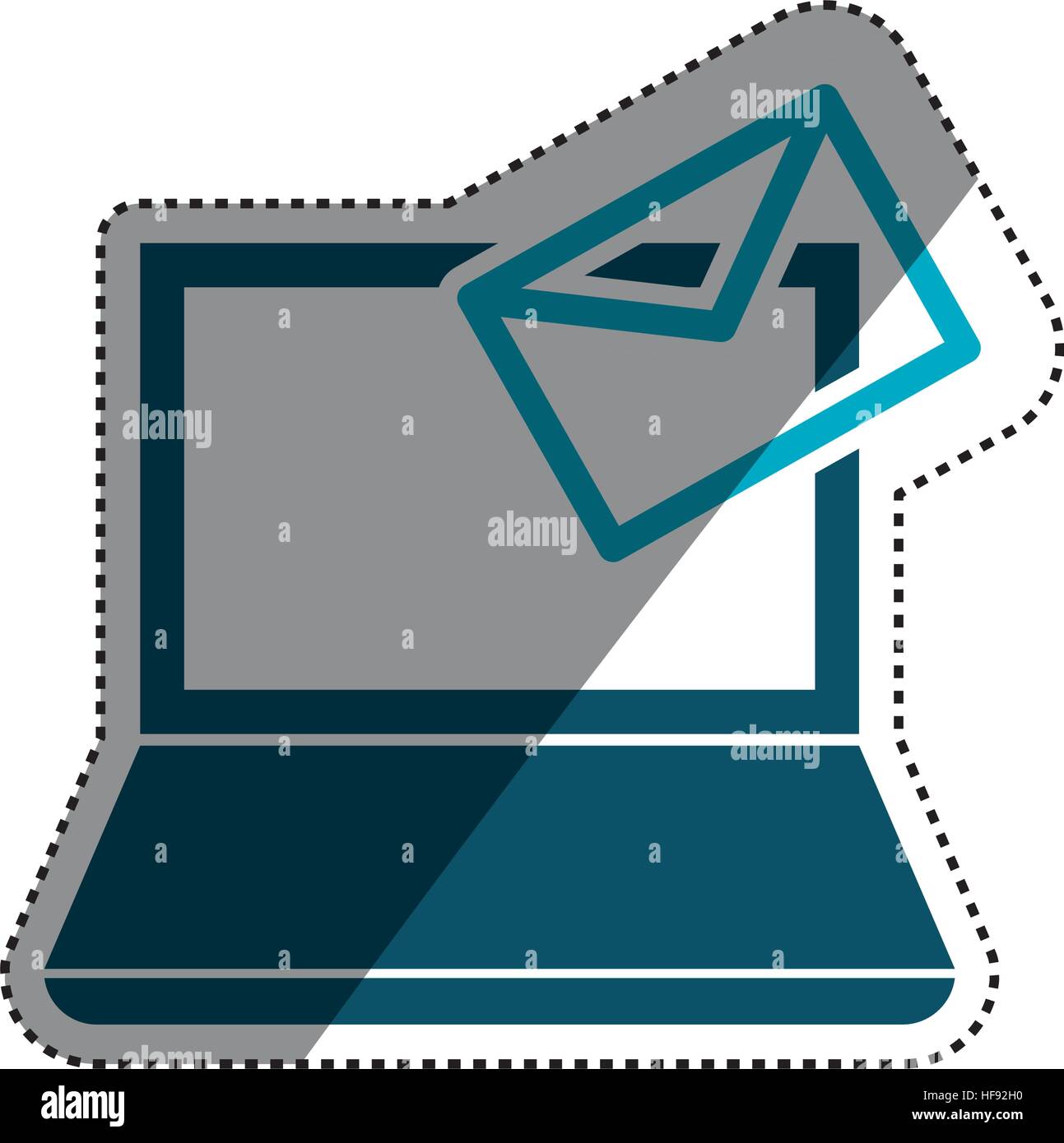 Laptop computer technology Stock Vector Image & Art - Alamy