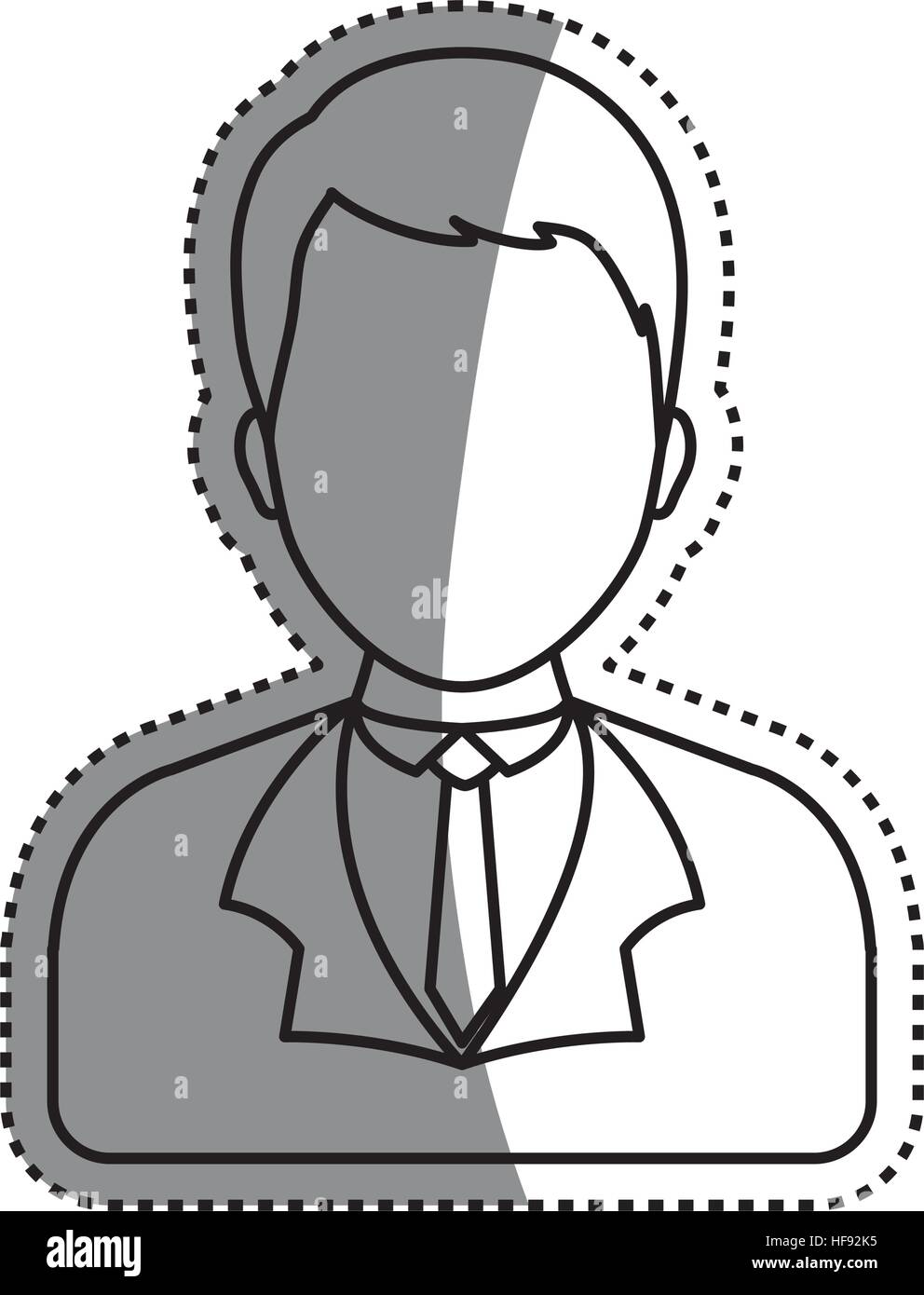 Businessman executive profile Stock Vector Image & Art - Alamy