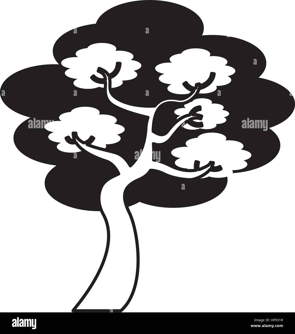 Tree Japanese Traditional Icon Vector Stock Photos & Tree Japanese ...