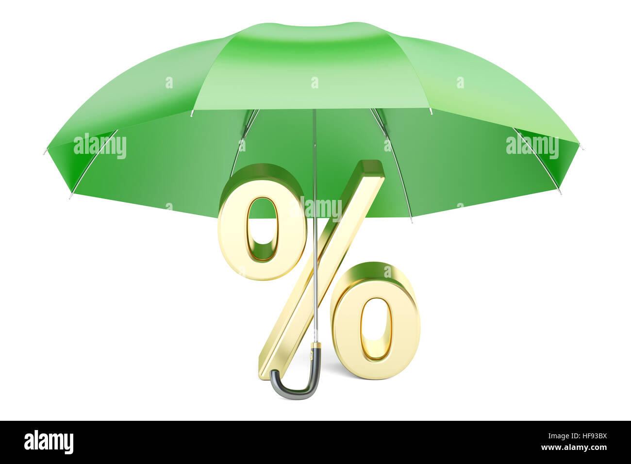 Financial and banking stability concept, 3D rendering isolated on white ...