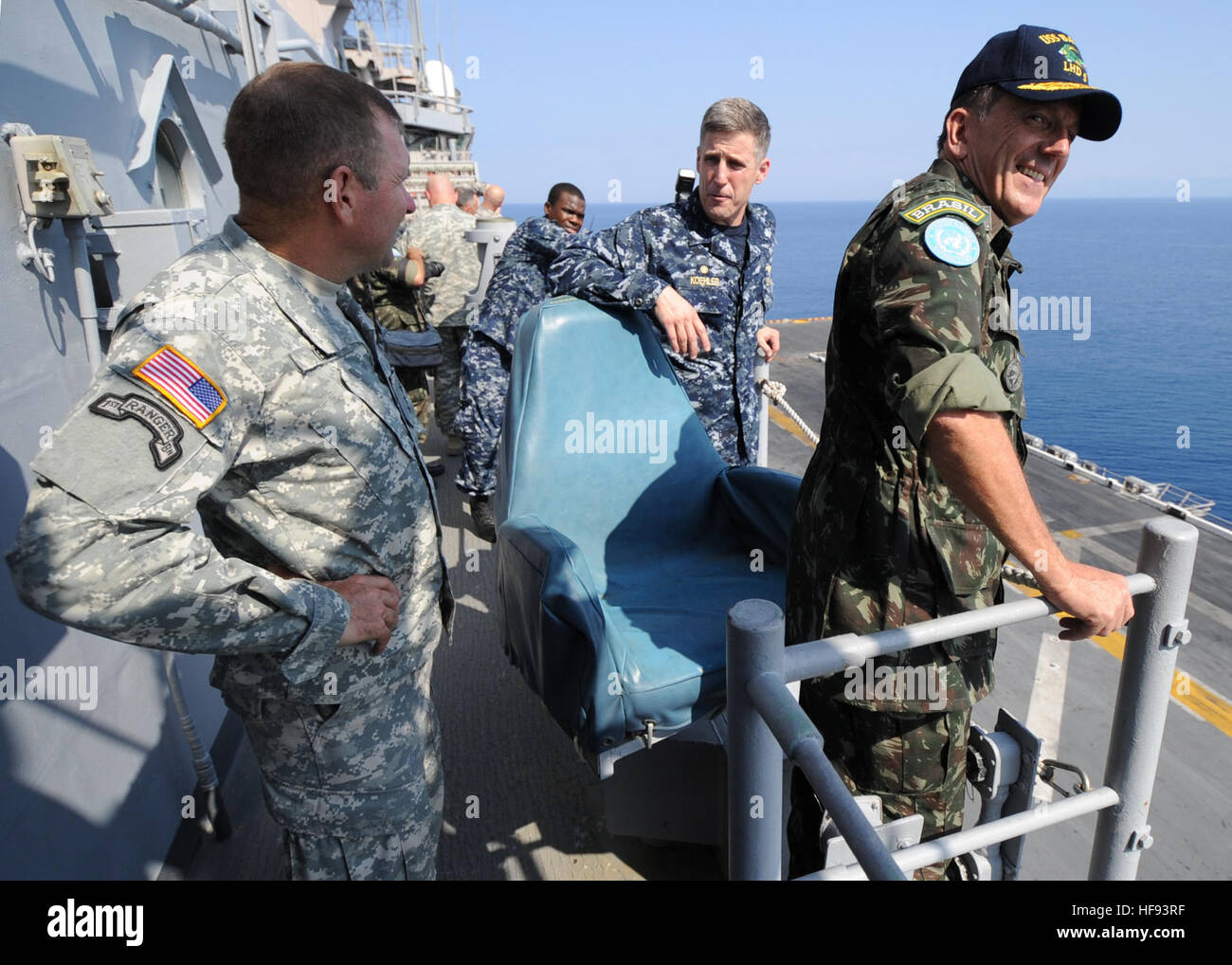 Brazilian military Gen. Floriano Peixoto, commander of United Nations ...