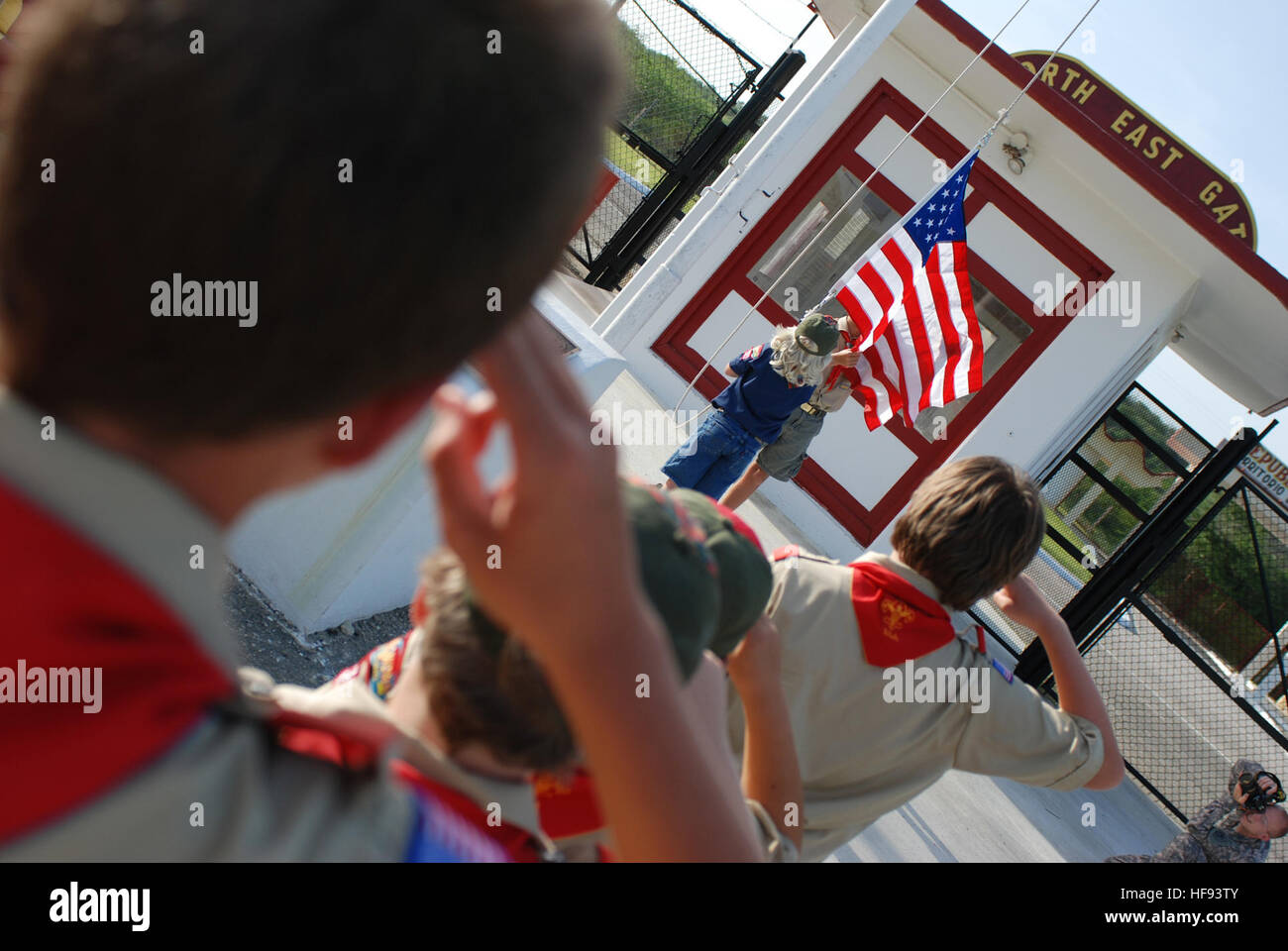 GUANTANAMO BAY, Cuba (June 17, 2008) – Members of Boy Scouts Troop 435 ...