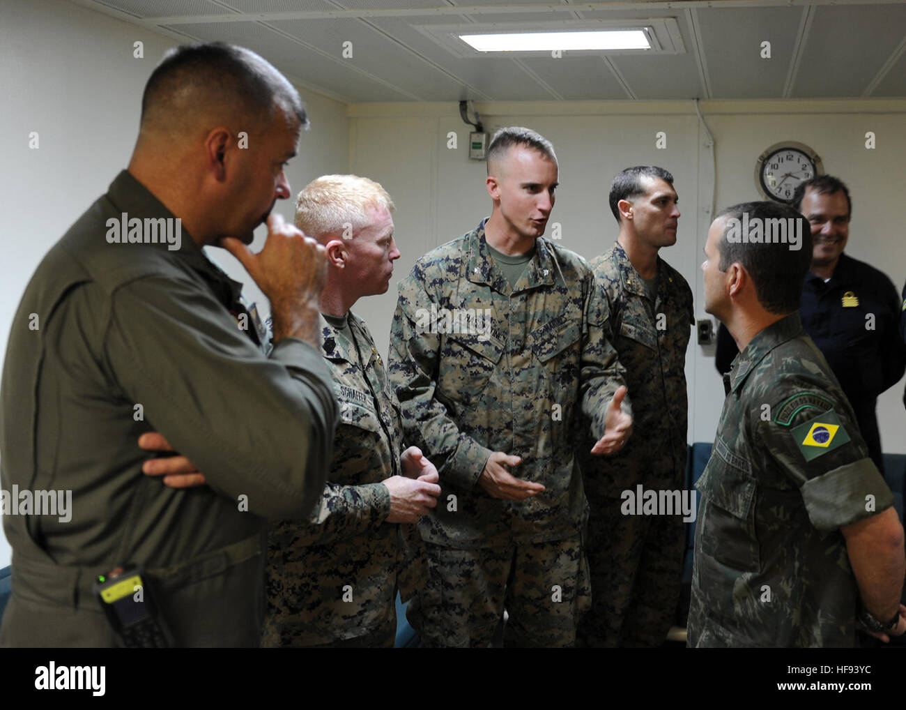 Lt. Col. George D. Hasseltine, commanding officer for Special Purpose ...