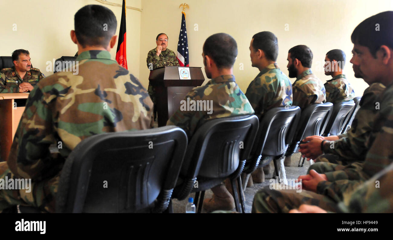 100424-N-6031Q-001 KABUL, Afghanistan -- Brig. Gen. Abdu Wahab, Chief ...