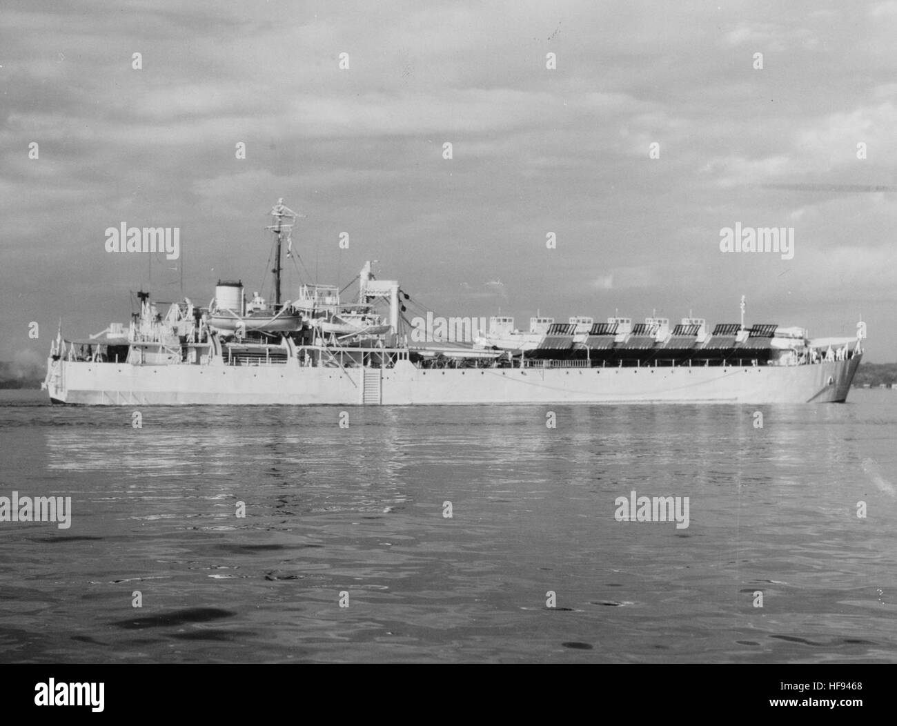 British tank landing ship HMS Messina (L112 Stock Photo - Alamy