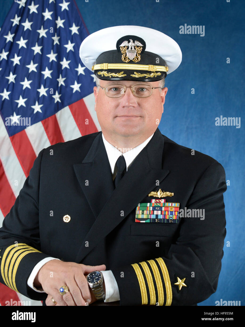 Captain Phillip E. Dawson III 102113-N-RH657-011 Stock Photo - Alamy