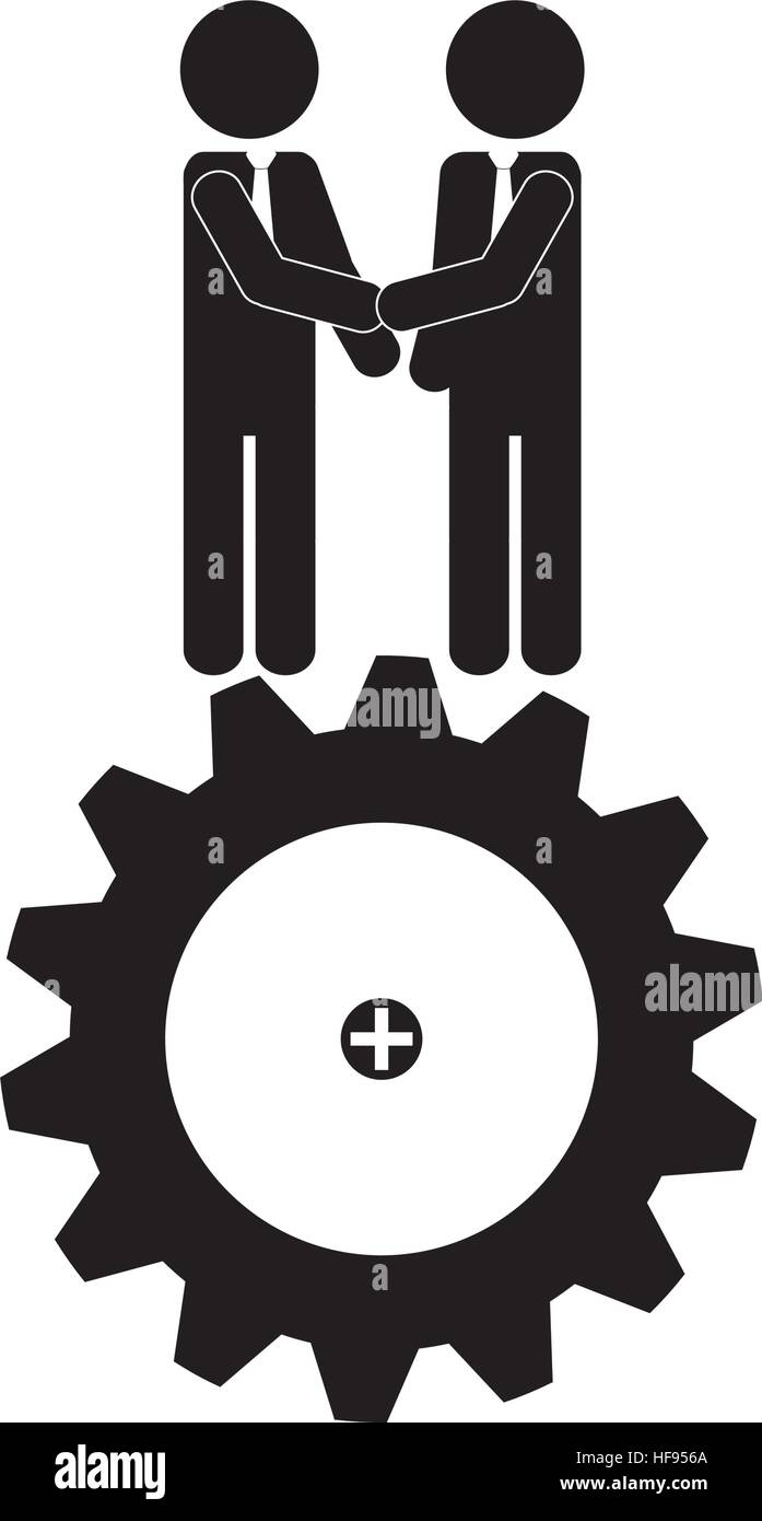 person and gear icon Stock Vector Image & Art - Alamy