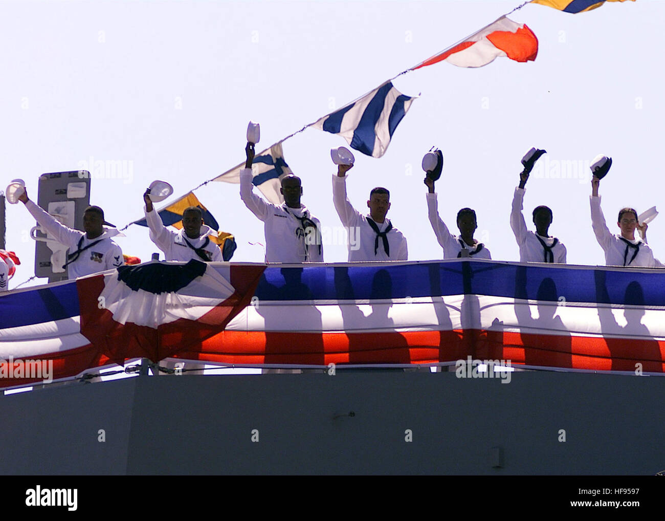 Ship commissioning ceremony hi-res stock photography and images - Alamy