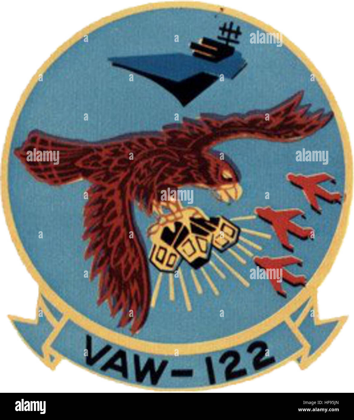 Carrier Airborne Early Warning Squadron 122 (US Navy) insignia c1973 ...