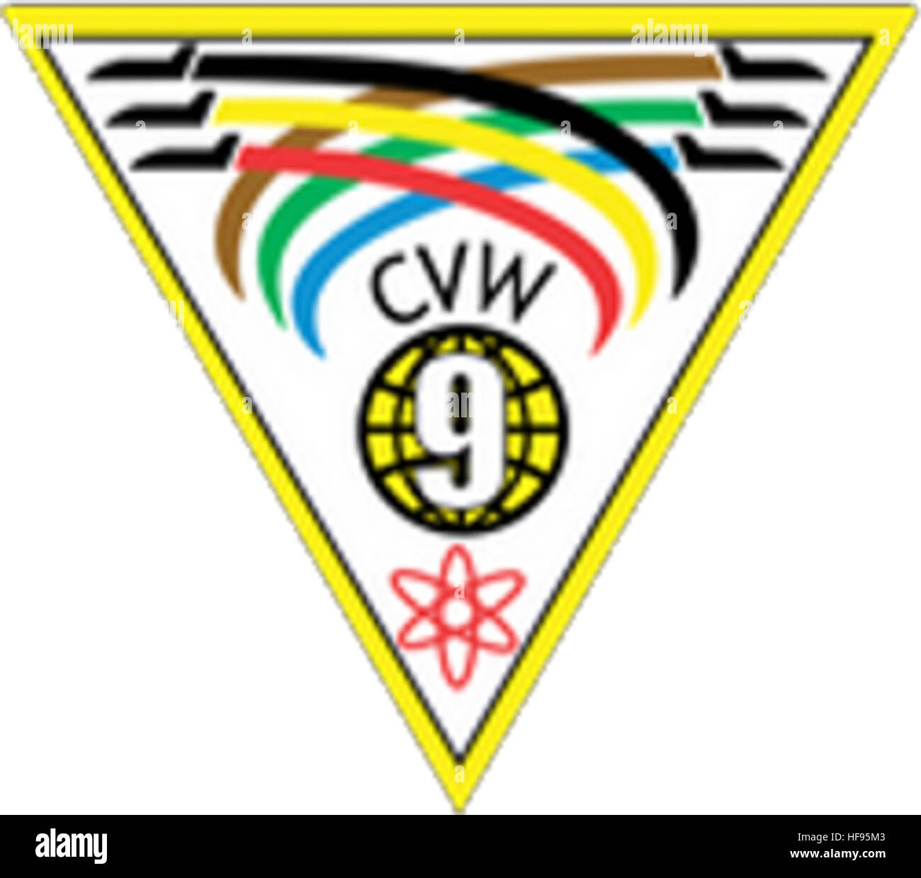 Carrier Air Wing 9 (US Navy) patch 2015 Stock Photo - Alamy