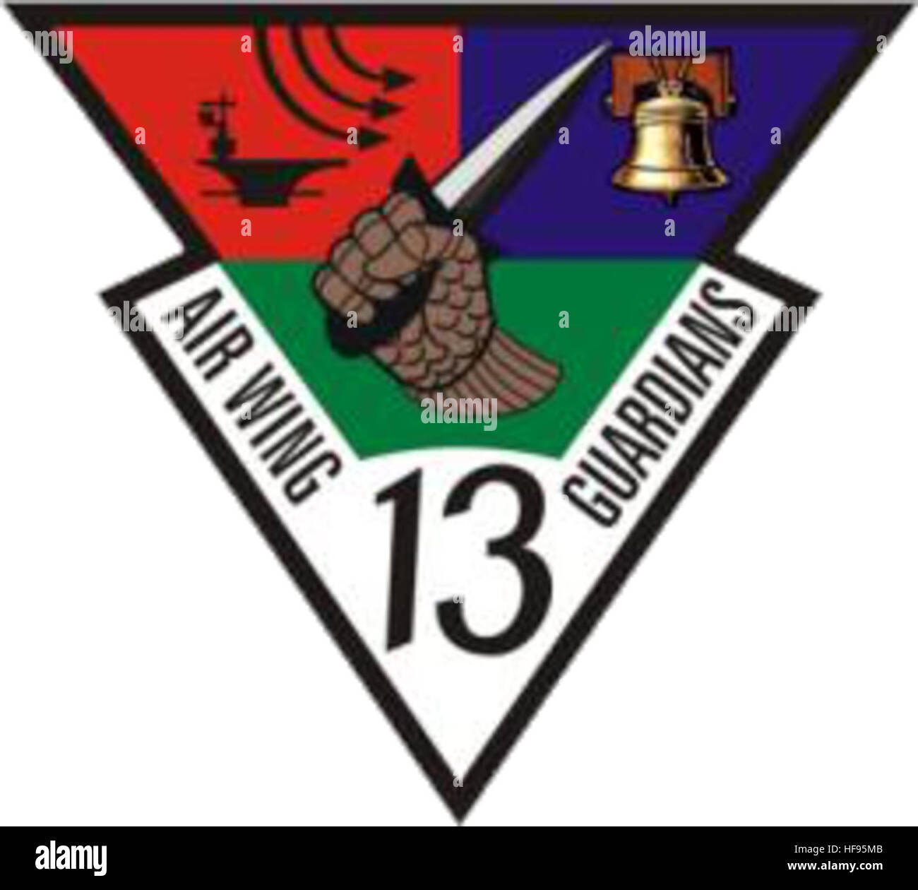 Carrier Air Wing 13 patch (US Navy) 1980s Stock Photo - Alamy