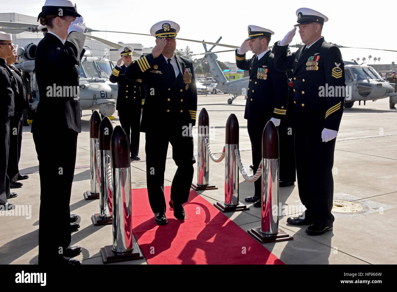 160303-N-WX580-021 CORONADO, Calif. (March 3, 2016) Capt. Larry Vincent ...