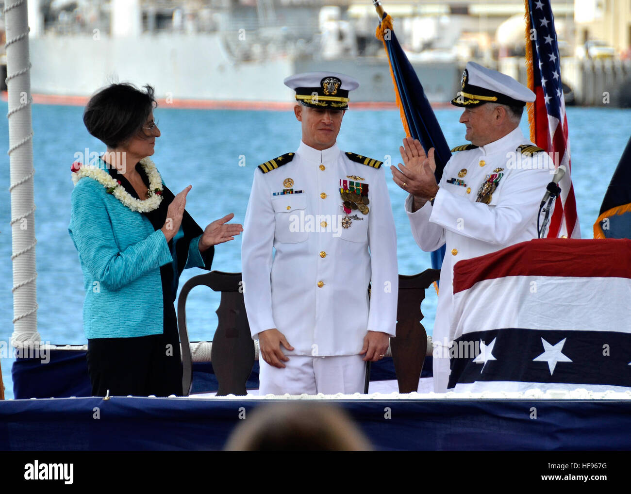 U s navy capt james commander hi-res stock photography and images - Alamy