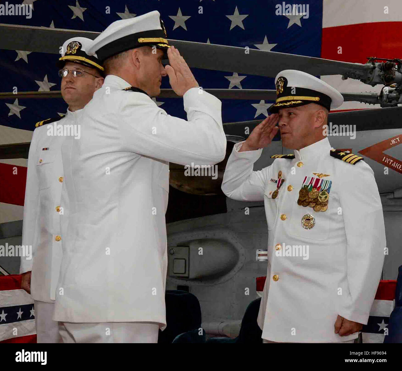 Cmdr. Brent C. Gaut, commanding officer of Helicopter Maritime Strike ...