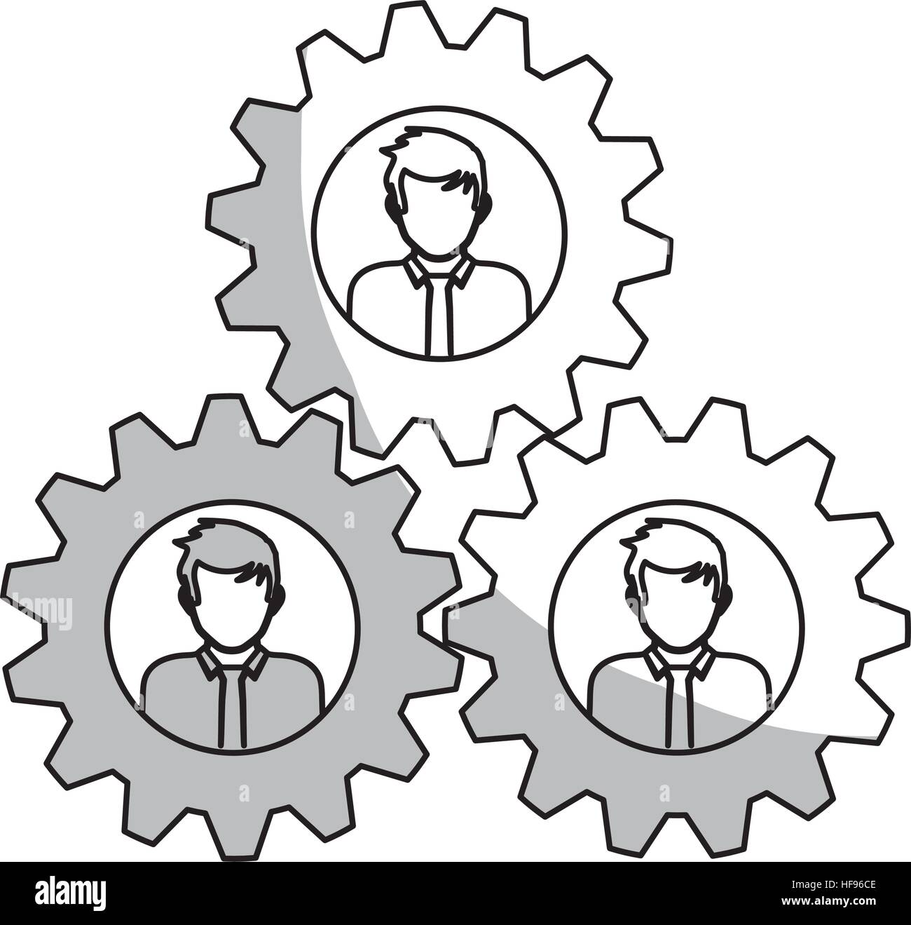 people and teamwork design Stock Vector Image & Art - Alamy