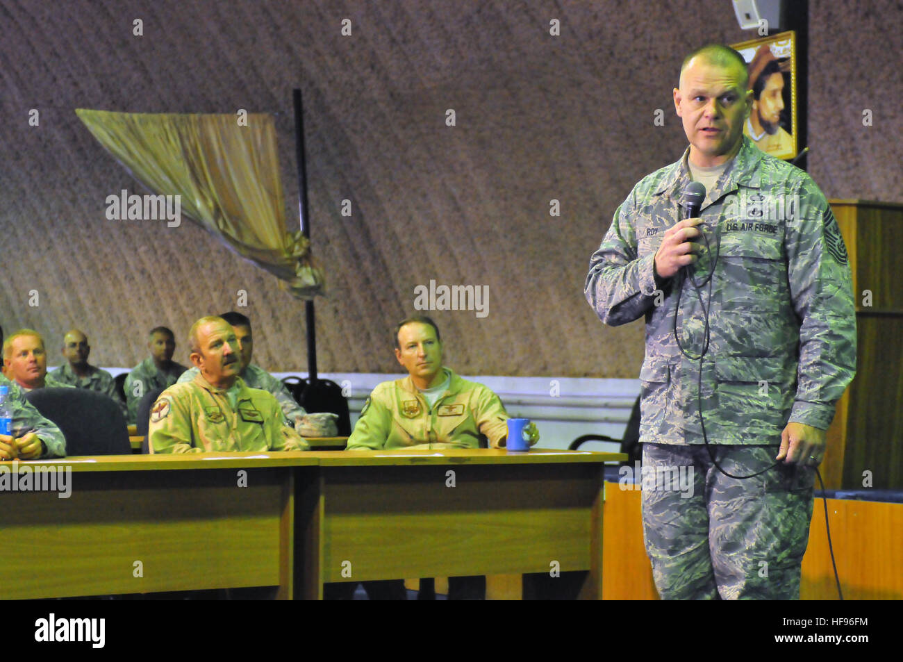 100623-N-6031Q-003 KABUL, Afghanistan -- Chief Master Sergeant of the ...