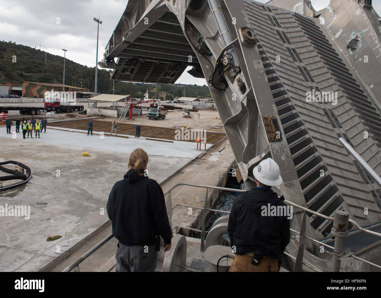 Chief Mate James Regan, right, and 2nd Mate Dustin Mallioux, both civil ...