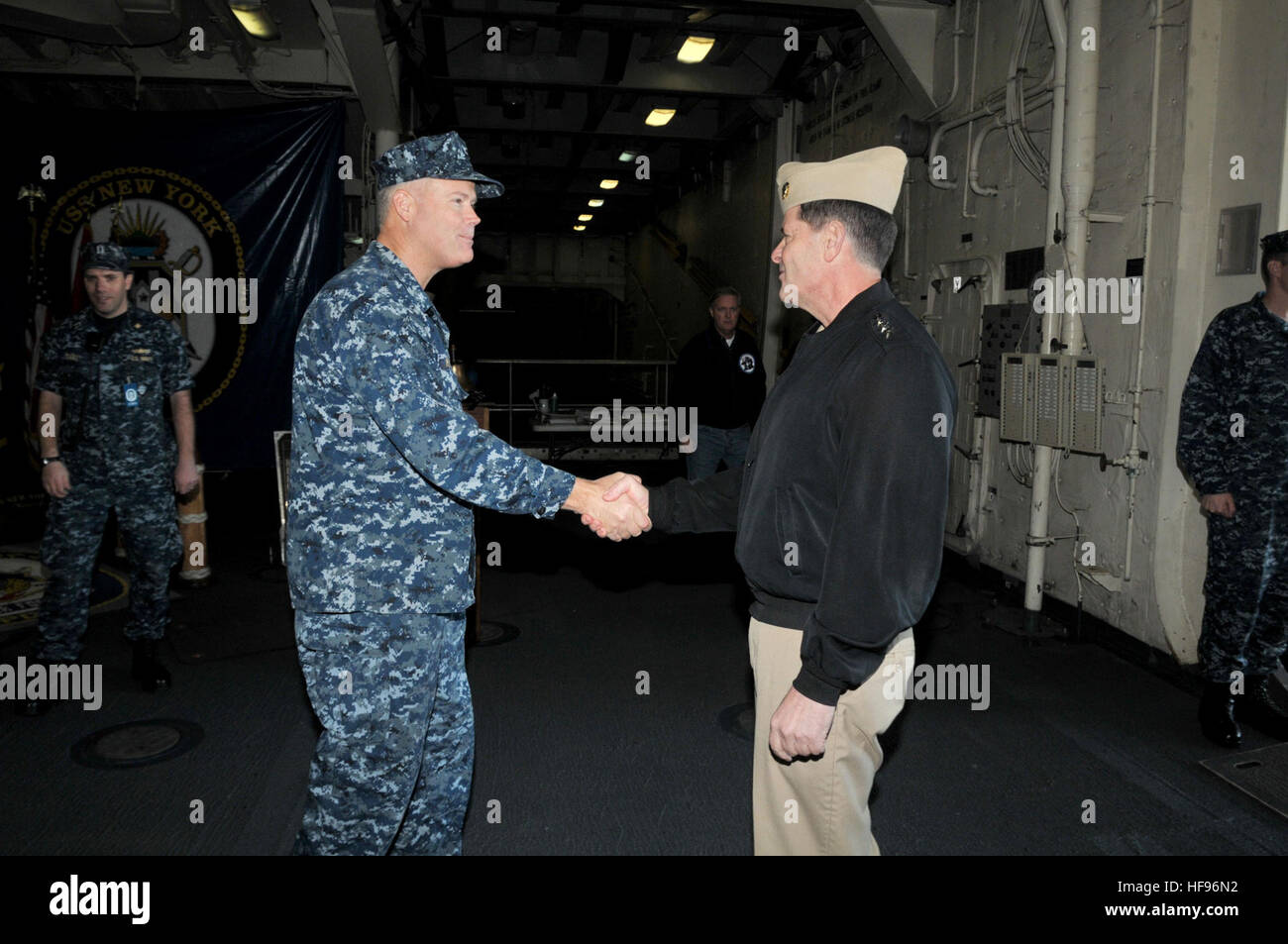 Navy capt jon kreitz uss hi-res stock photography and images - Alamy
