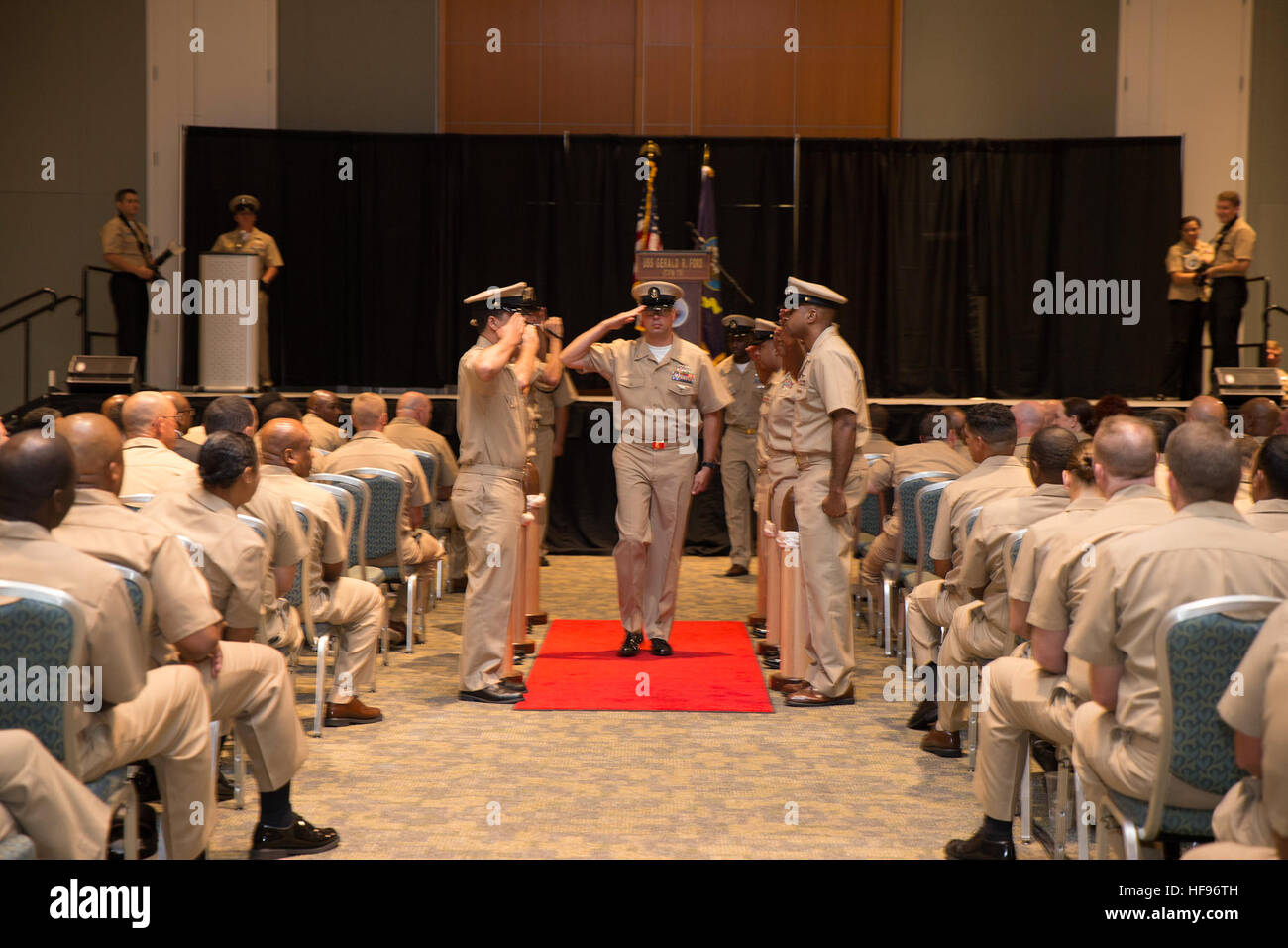 HAMPTON, Va. (Sept. 16, 2016) -- Chief Interior Systems Technician ...