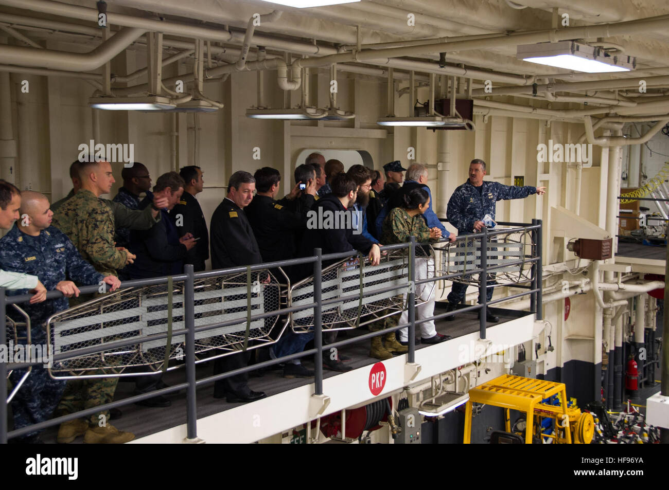 Capt. Robert A. Hall Jr., commanding officer of future amphibious assault ship USS America (LHA ...