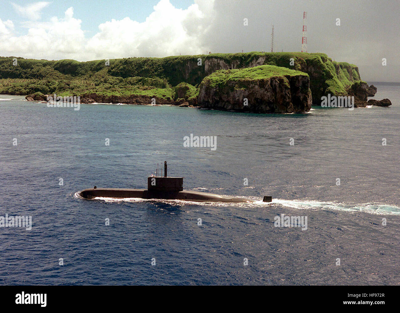 An aerial port beam view of the KOREA SOUHT REPUBLIC CHANG BOGO (Type ...
