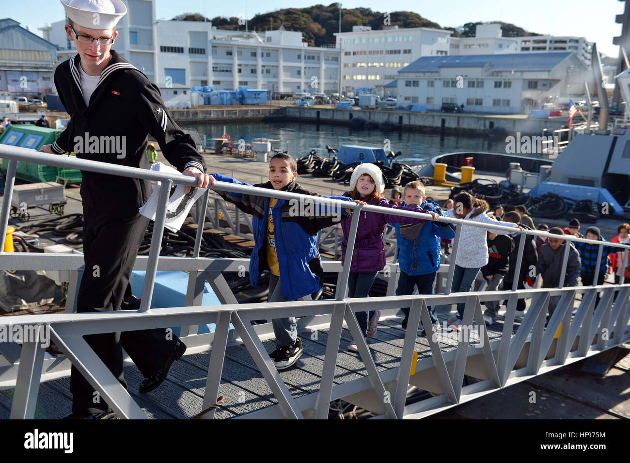 Cryptologic Technician (Technical) Seaman Apprentice Ryan Aker leads ...