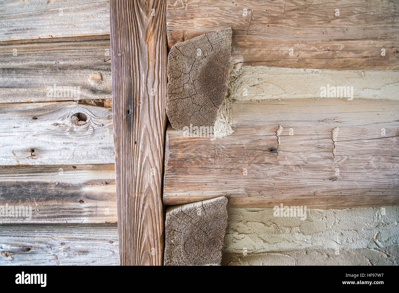 Log Cabin Wall Background Stock Photo - Alamy