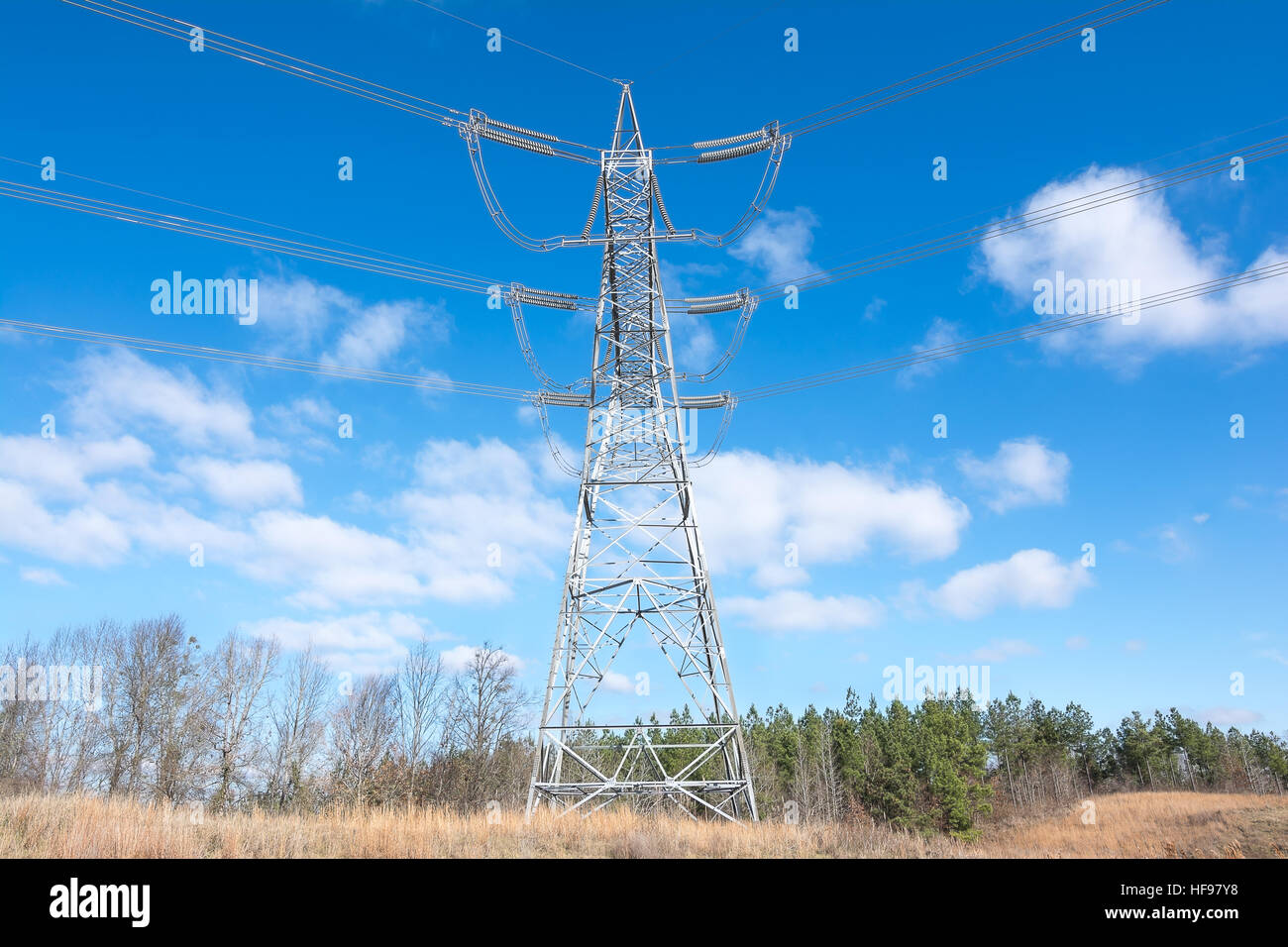 Electrical Power Infrastructure Stock Photo - Alamy