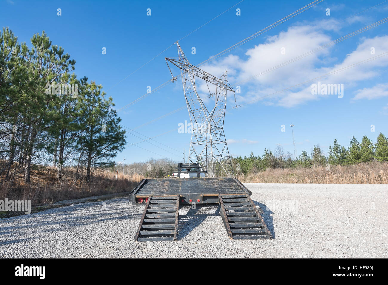 Electrical Power Infrastructure Stock Photo - Alamy