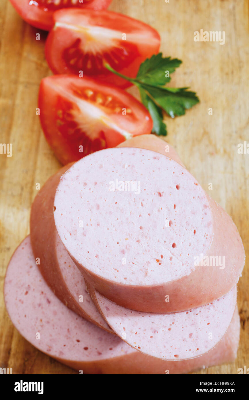 Balogna sausage hi-res stock photography and images - Alamy