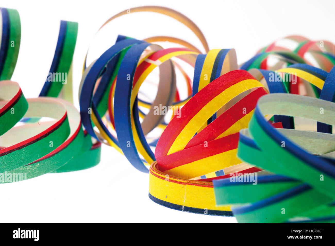 Paper streamer cut out hi-res stock photography and images - Alamy