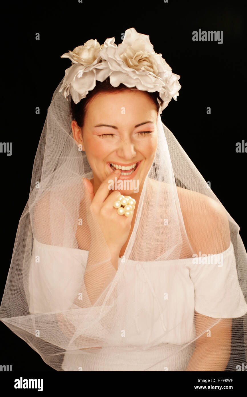 Brides laughing hi-res stock photography and images - Alamy